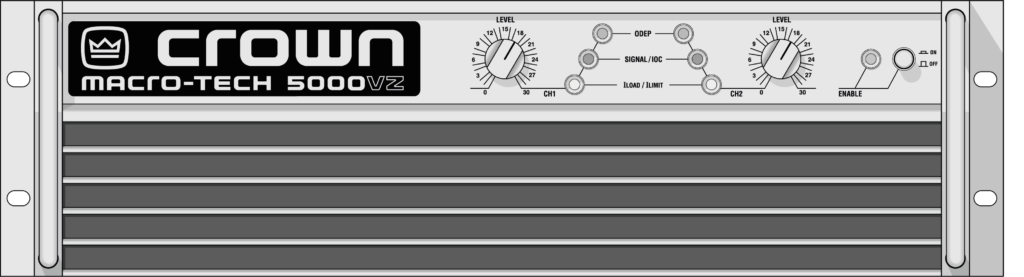 Crown MA-5000VZ Parts - Pro Audio Parts