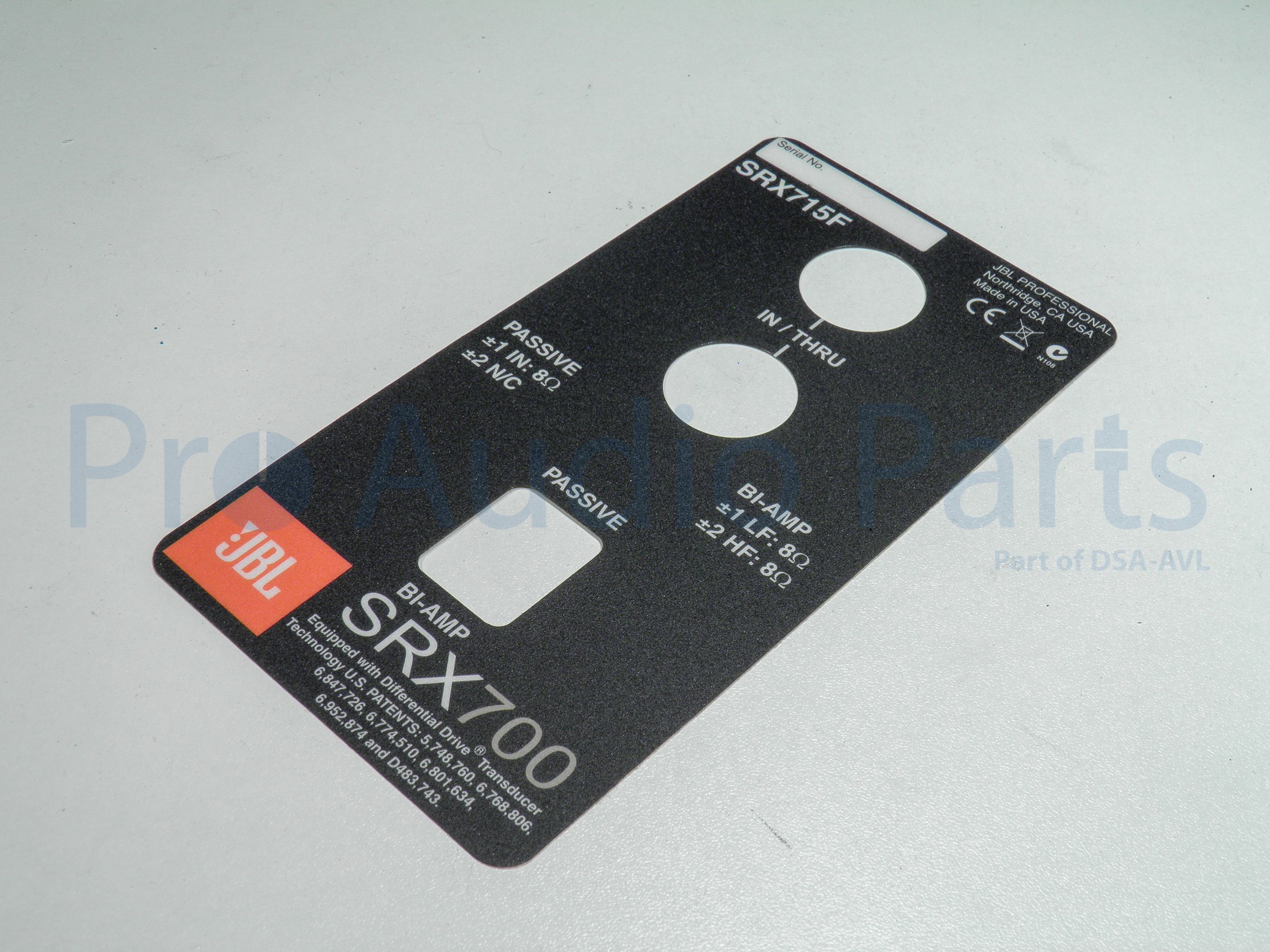 362372-006 - Pro Audio Parts